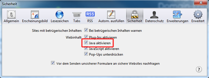 Wie aktiviere ich Javascript im Browser? - Echter Service - checkdomain